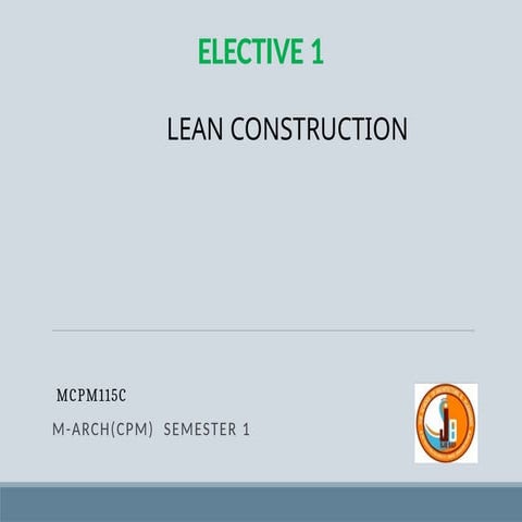 Comprehensive Guide to Lean Construction and Toyota Management ...