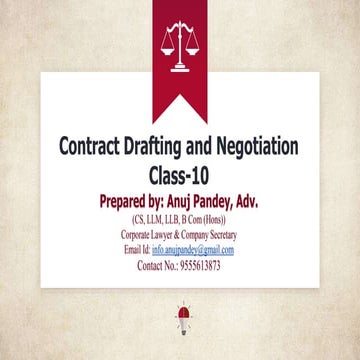 Class-10-Drafting of various important clauses in a contract.pptx