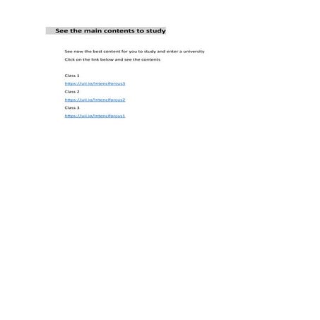 See the main contents to study | DOCX | Internet | Computing