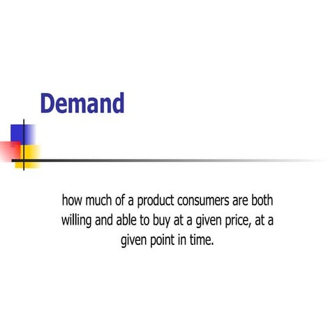 Chapter 2 demand and supply | PPT