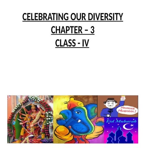CLASS-4 SOCIAL SCIENCE PPT (CELEBRATING OUR DIVERSITY).pptx