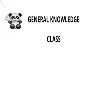 Class-GK SESSION for school students ppt | PPT