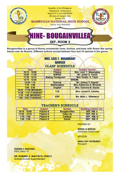 4 class program 2013 2014 | DOCX