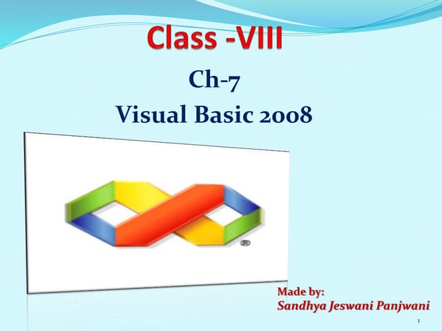 Visual basic | PPT