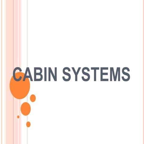 Class 01 CABIN SYSTEM 13-07-22.pptx | Air Travel | Travel Type
