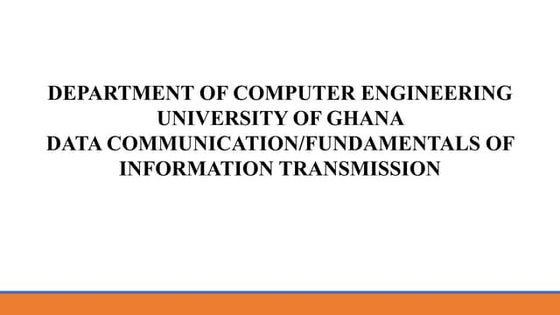 Basic of telecommunication presentation | PPTX | Computer Networking | Computing