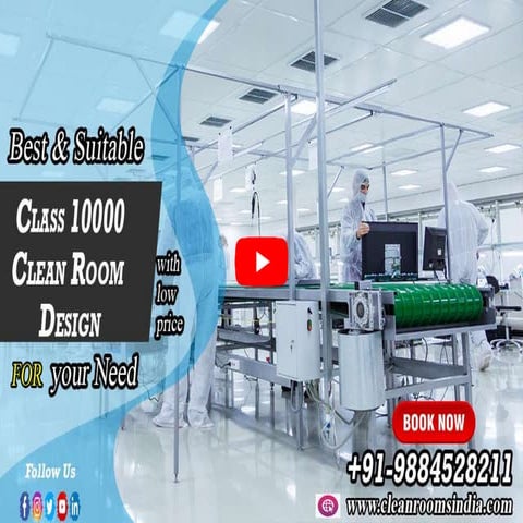 Class 10000 Clean Room Manufacturers Bangalore.pptx