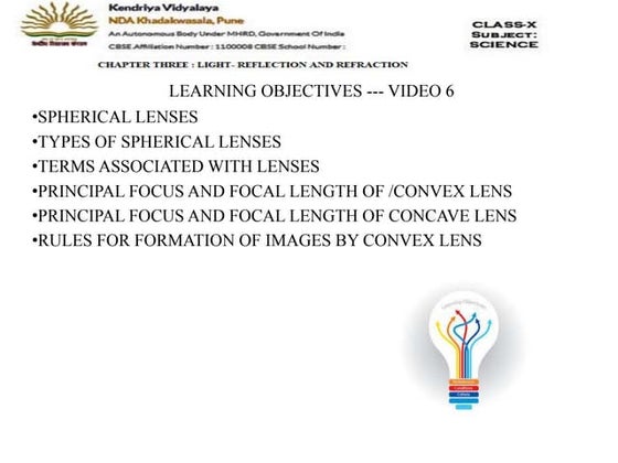 Optics: Refraction of Light in Lenses | PPTX | Physics | Science