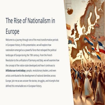 The Rise of Nationalism in Europe - Part 1.pptx