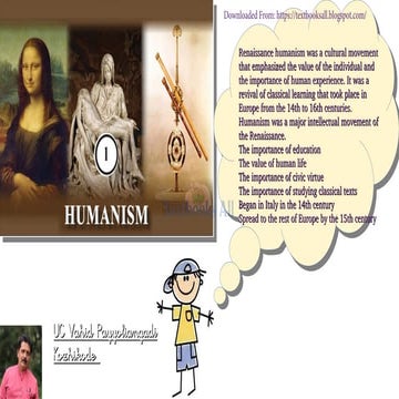 Class 10 Social Science I- Chapter 01 Humanism - Notes - PPT-1 ...