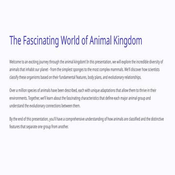 Class 11 Biology PPT Chapter 4 Animal Kingdom.pptx