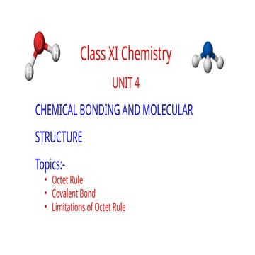 Class 11 Chapter 4 Chemical Bonding and Molecular Structure.pptx