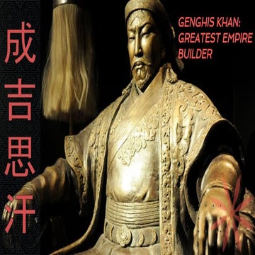 Genghis khan | PDF