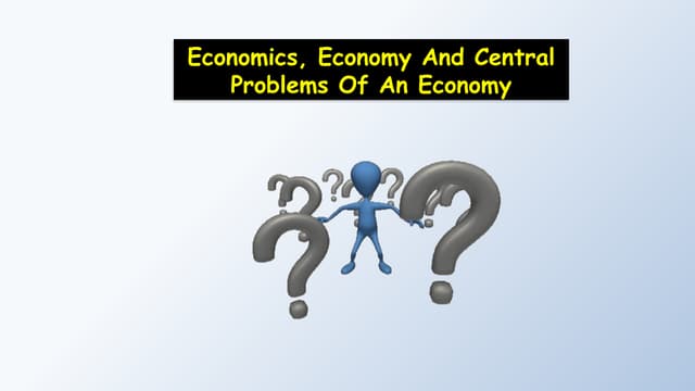 Chapter 1 Microeconomics Intro | PPT