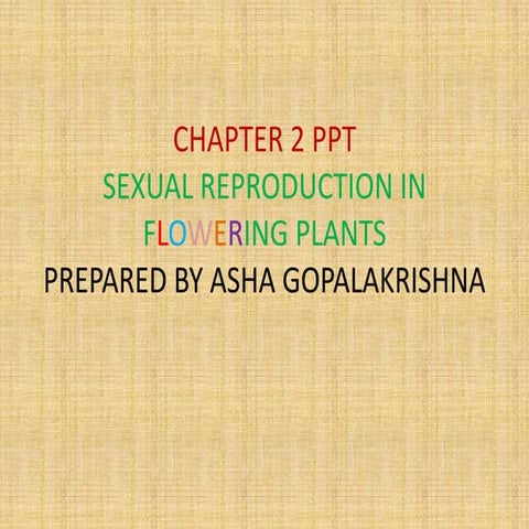 Class 12 bio chapter 2 ppt by asha gopalakrishna | PPTX