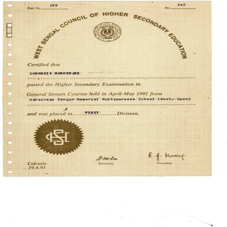 Class12_Certificate | PDF