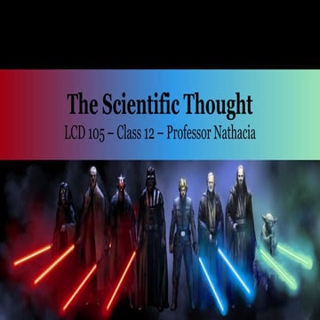 Class12 the scientificthought | PPT