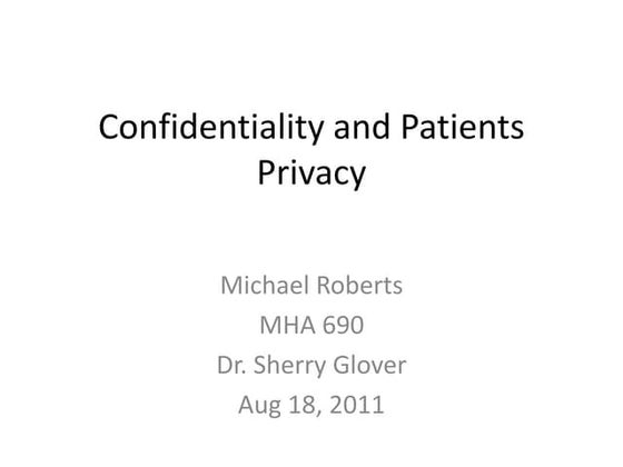 HIPAA Compliance Training | PPTX