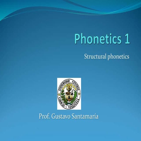 Class 1 Phonetics Ppt