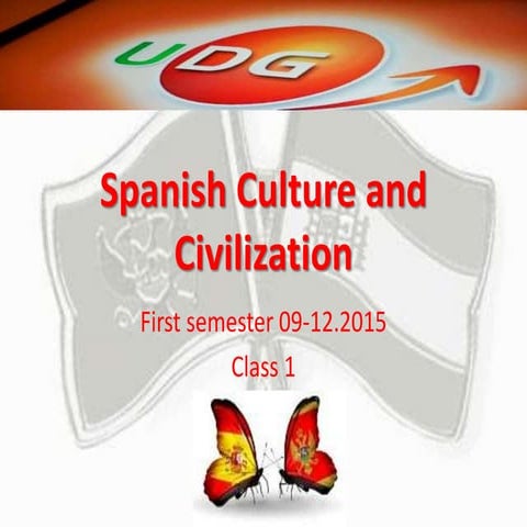 Class 1, spain presentation | PPTX