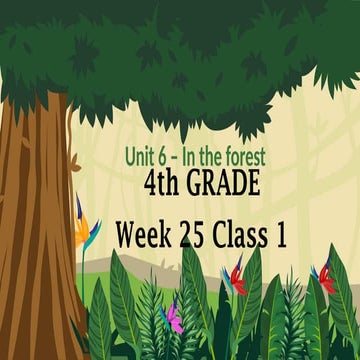 SHARE IT 4 UNIT 6 1ST CLASS In the forest.pptx