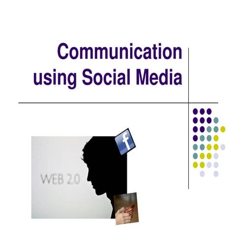 Class 2 social media and communication | PDF