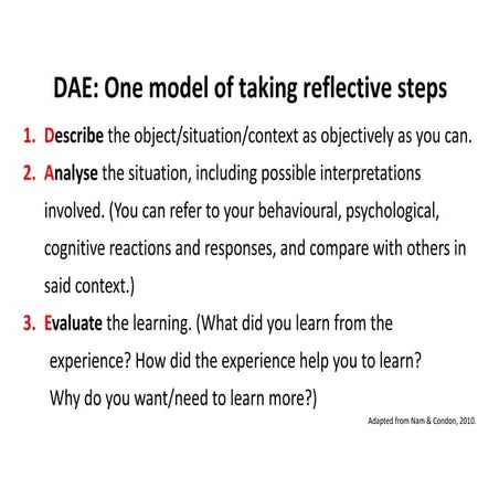 The dae culture model | DOCX