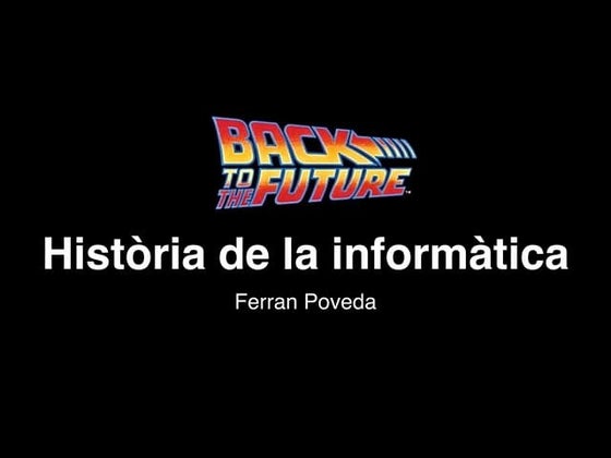 Història de la informàtica | PPT