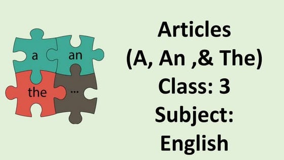 Class 3-English-PPT-Nouns and their Kinds (English Grammar) | PPT