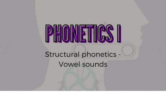 Class 4 - Phonetics | PPT