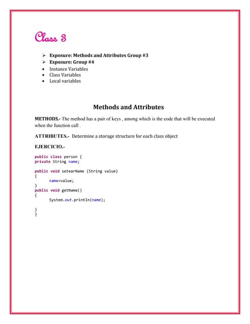 Class 4 2ciclo | PDF