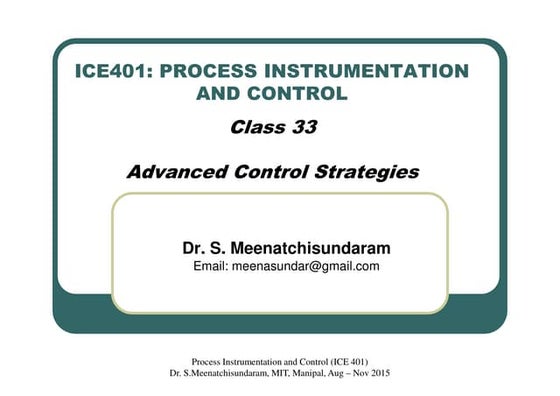 Inferential control | PPT