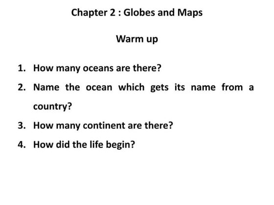 Class 3rd Social Studies Chapter 2 (KNOWING OUR EARTH) | PPTX