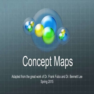 Class 3 concept maps | PPTX