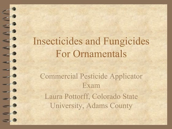 CLASSIFICATION OF INSECTICIDES AND THEIR MODE OF ACTION | PPTX ...