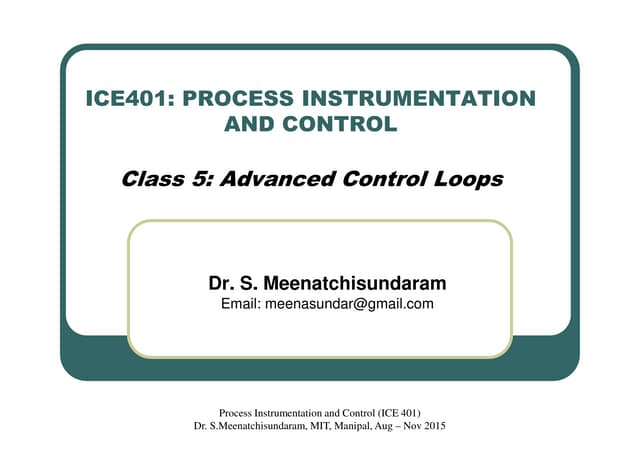 Class 40 final control elements - control valves | PDF