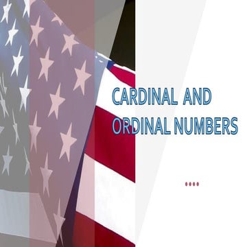 CARDINAL AND ORDINAL NUMBERS.pptx