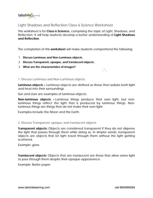 Light presentation for grade 5 | PPTX