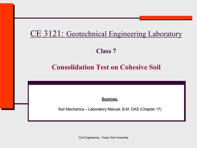 Geotechnical Engineering-II [Lec #15 & 16: Schmertmann Method] | PPSX
