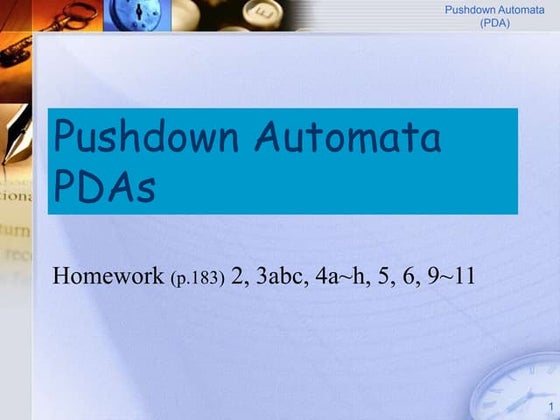 Deterministic Finite Automata (DFA) | PDF | Programming Languages ...