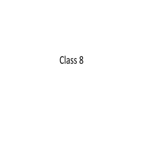 Class8 | PPTX