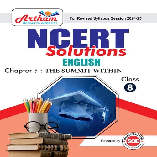 Class 8 English Honeydew (Prose) NCERT Solutions Chapter 5 The Summit Within | PDF