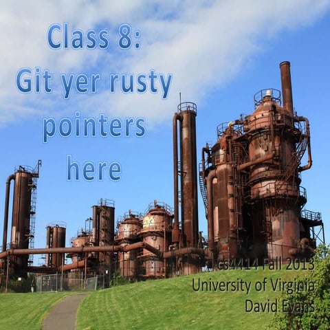 Using Git, Pointers in Rust | PPT