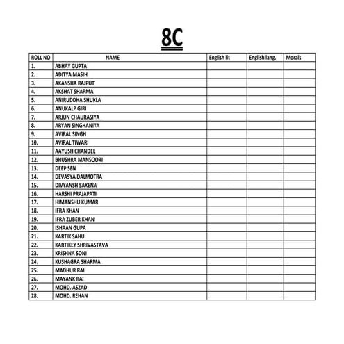Class 8c Simon Sir Docx