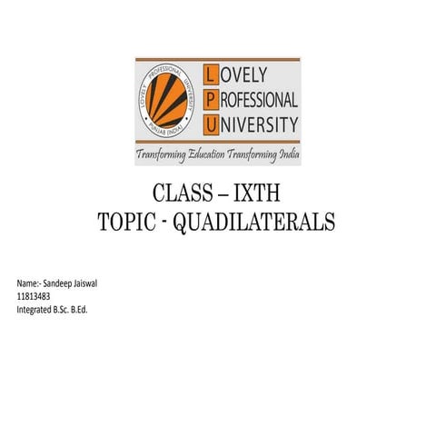 Class 9 quadrilaterals .pptx