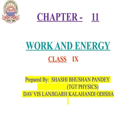 class 9 work energy by sbp ppt ppt presentationx | PPTX