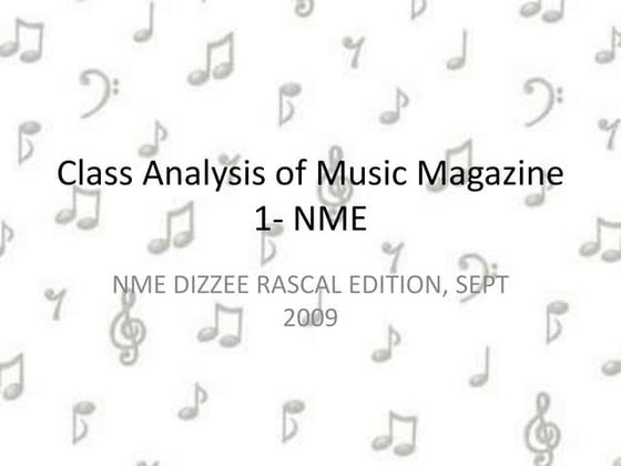 Double page spread sheet for NME magazine | DOCX | Album-oriented Rock ...