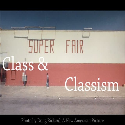 Class and Classism | PDF