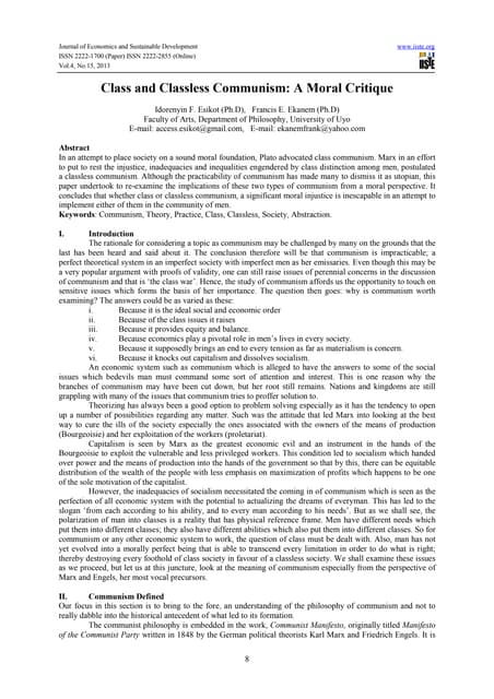 Theory of class conflict | PPTX | Business | Business and Finance