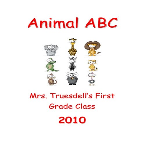 Class animal abc | DOCX | Reptiles | Pets